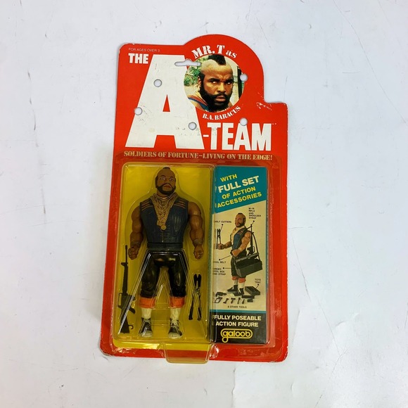 Galoob | Toys | Galoob The A Team Ba Baracus Action Figure Complete Set ...